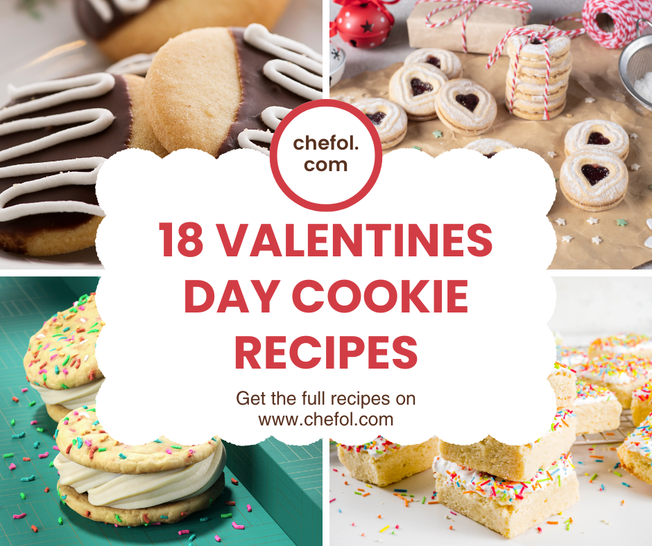 18 Valentines Day Cookie Recipes - Chef Olu
