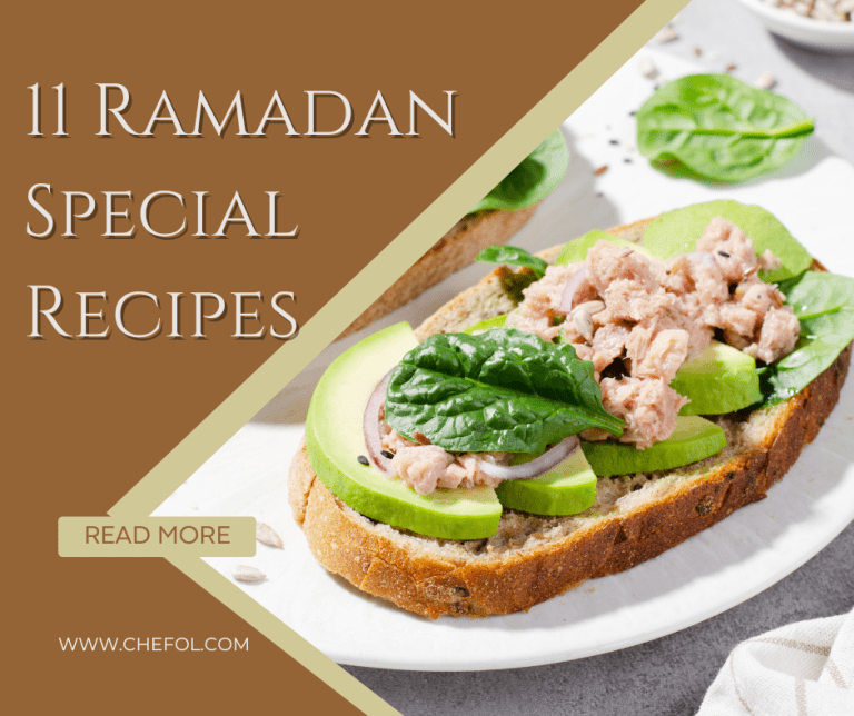 11 Ramadan Special Recipes - Chef Olu
