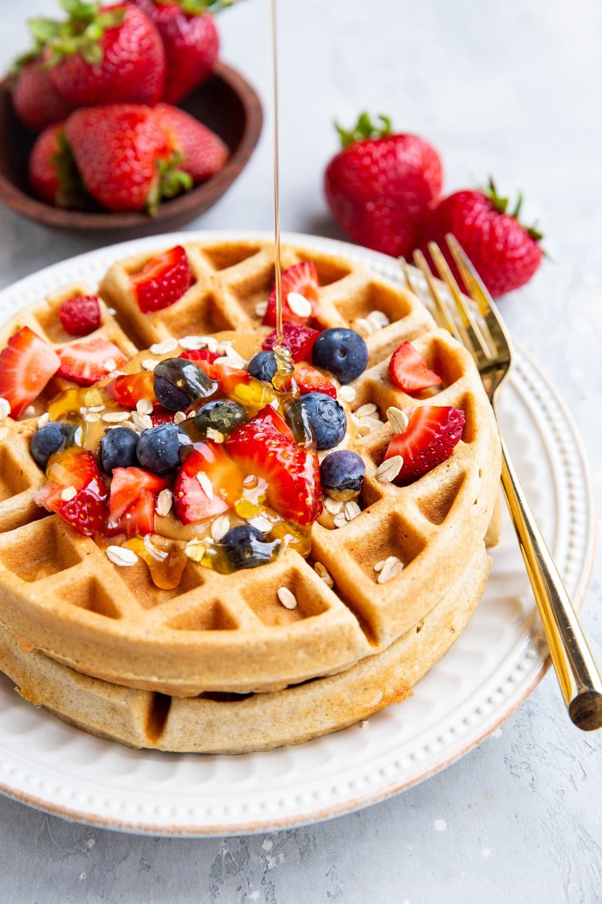 Protein Waffle Recipe - Chef Olu