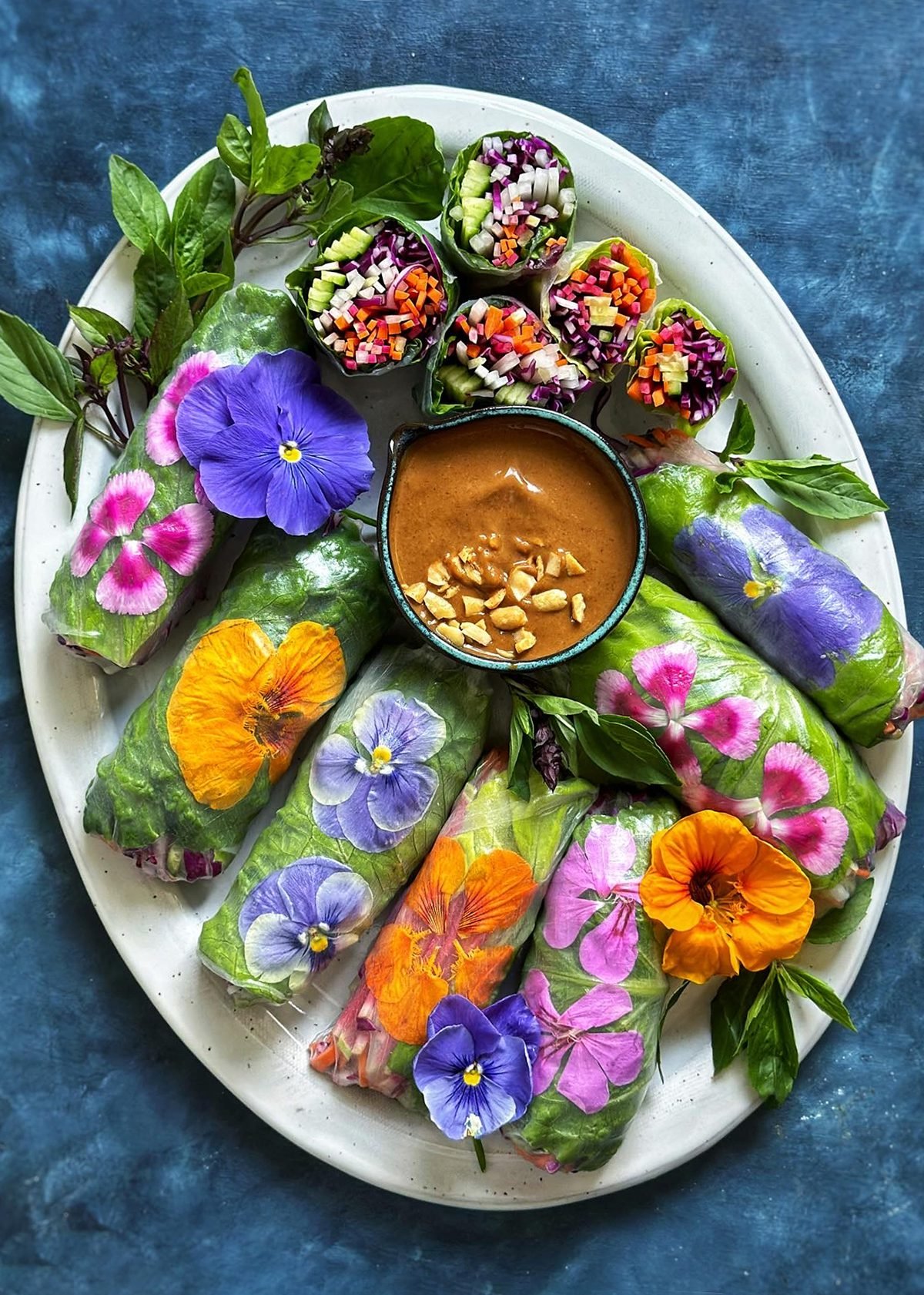 9 Vegan Spring Rolls Ideas - Chef Olu