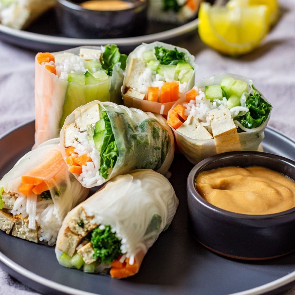 9 Tofu Spring Rolls Ideas - Chef Olu